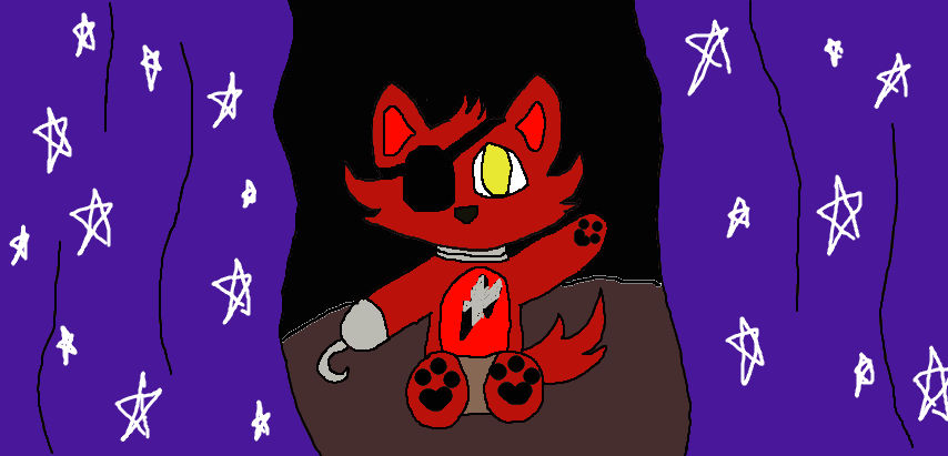 Foxy in Pirates Cove by Meownow7 on DeviantArt