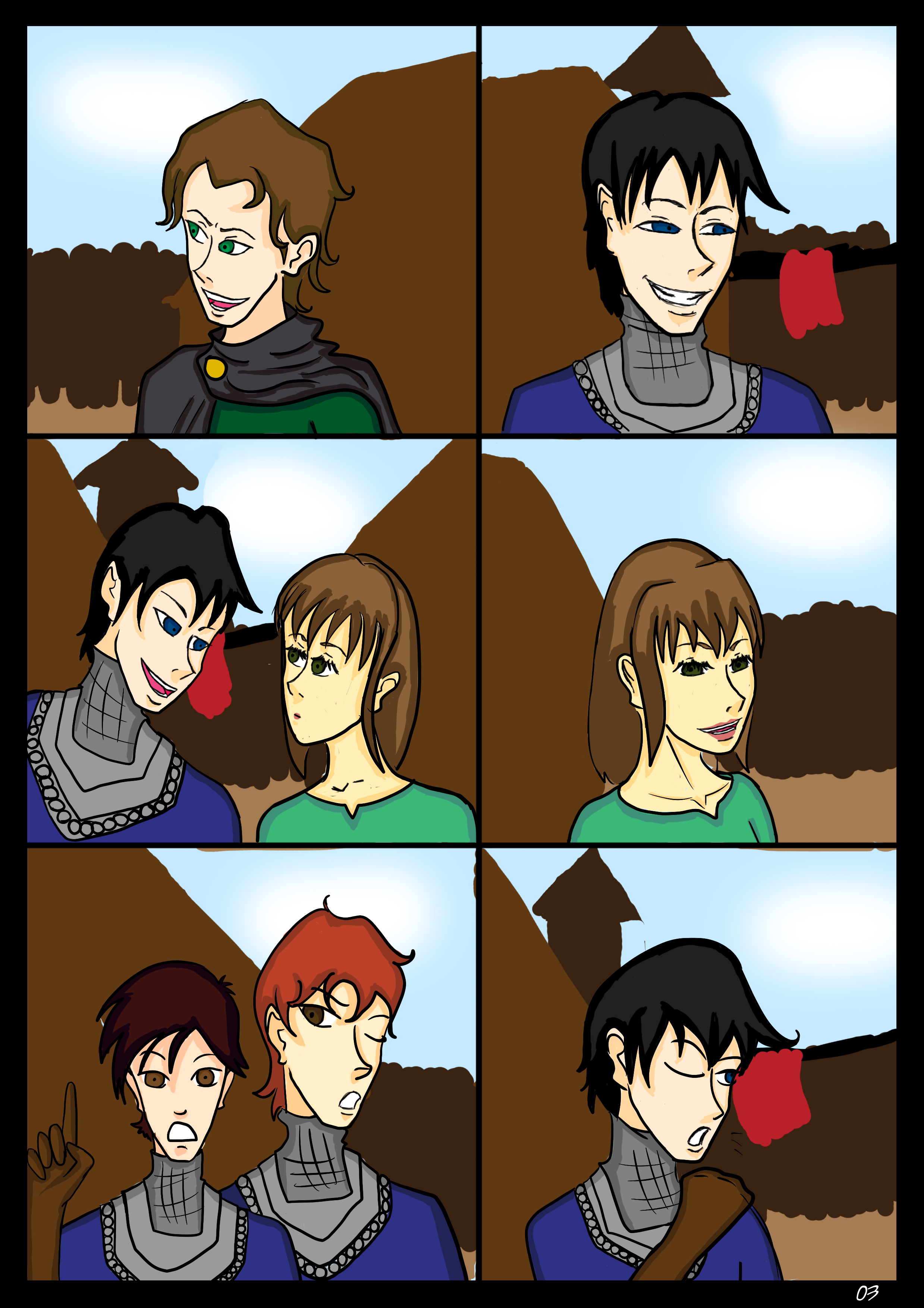 Tortall Comic Page 3 by kunoichimistress on DeviantArt