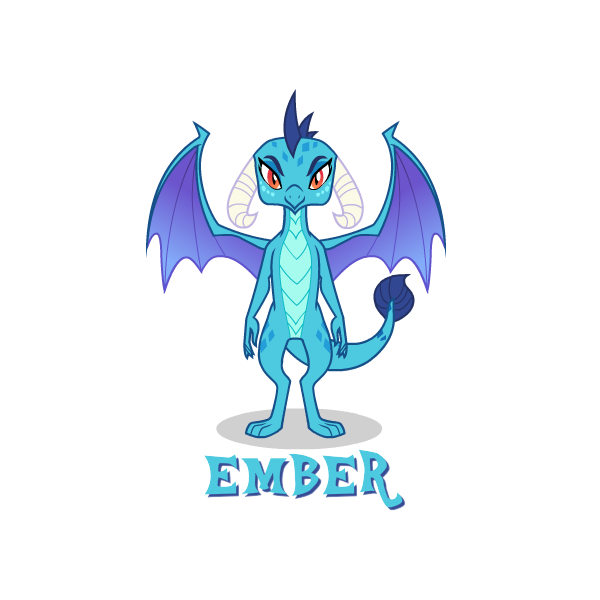 Ember MLP:FIM by silkyseams on DeviantArt