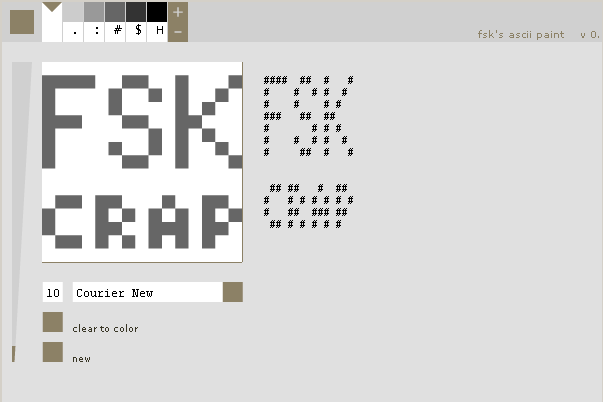 ascii paint by fsk on DeviantArt