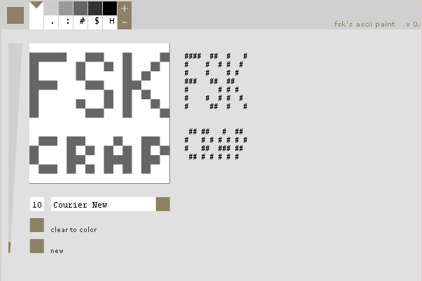 ascii paint by fsk on DeviantArt