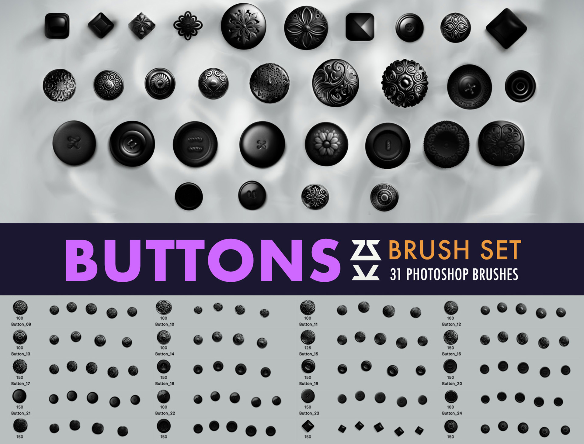 Buttons Brush Set by ZsoltKosa on DeviantArt