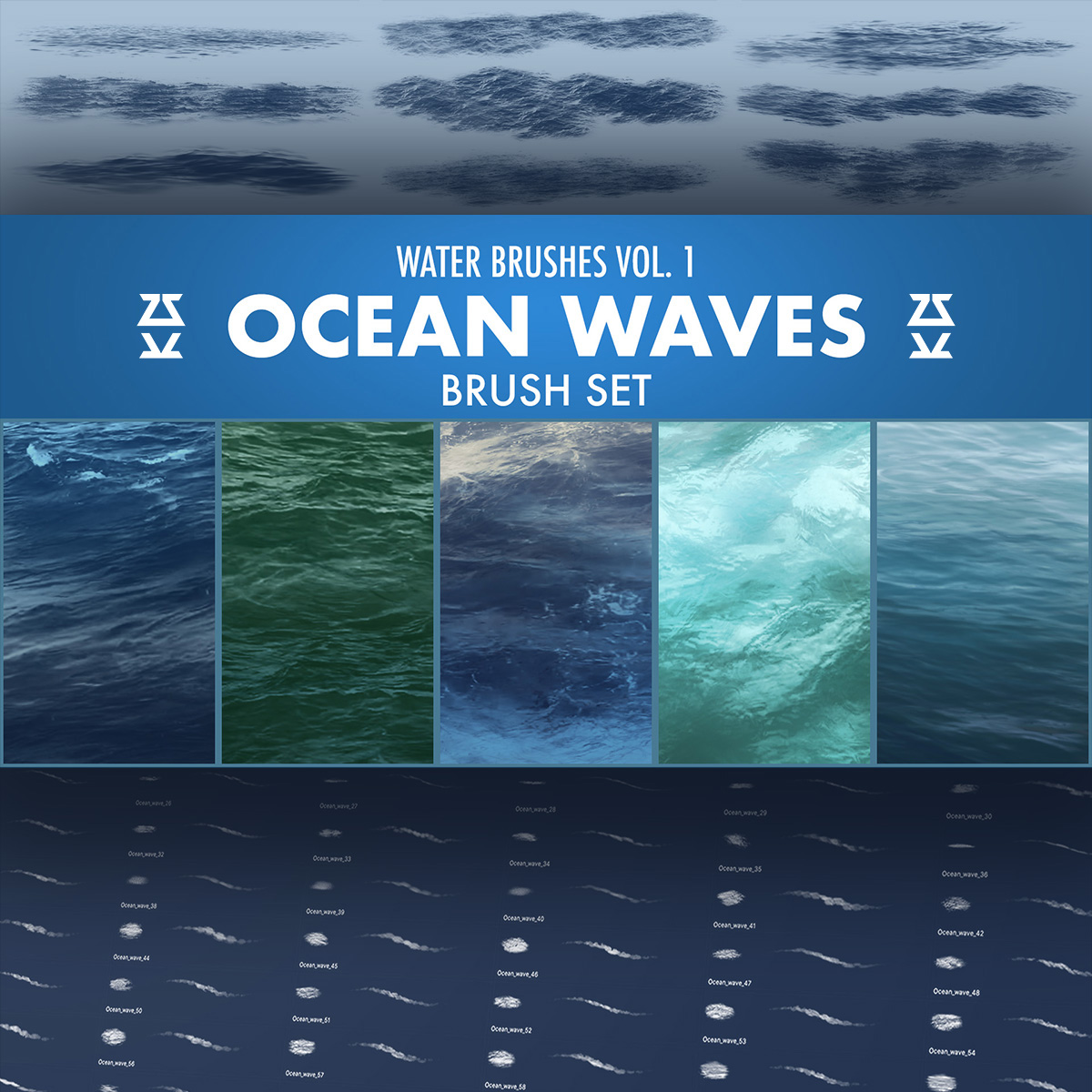 Ocean Waves Brush Set by Zsolt Kosa by ZsoltKosa on DeviantArt