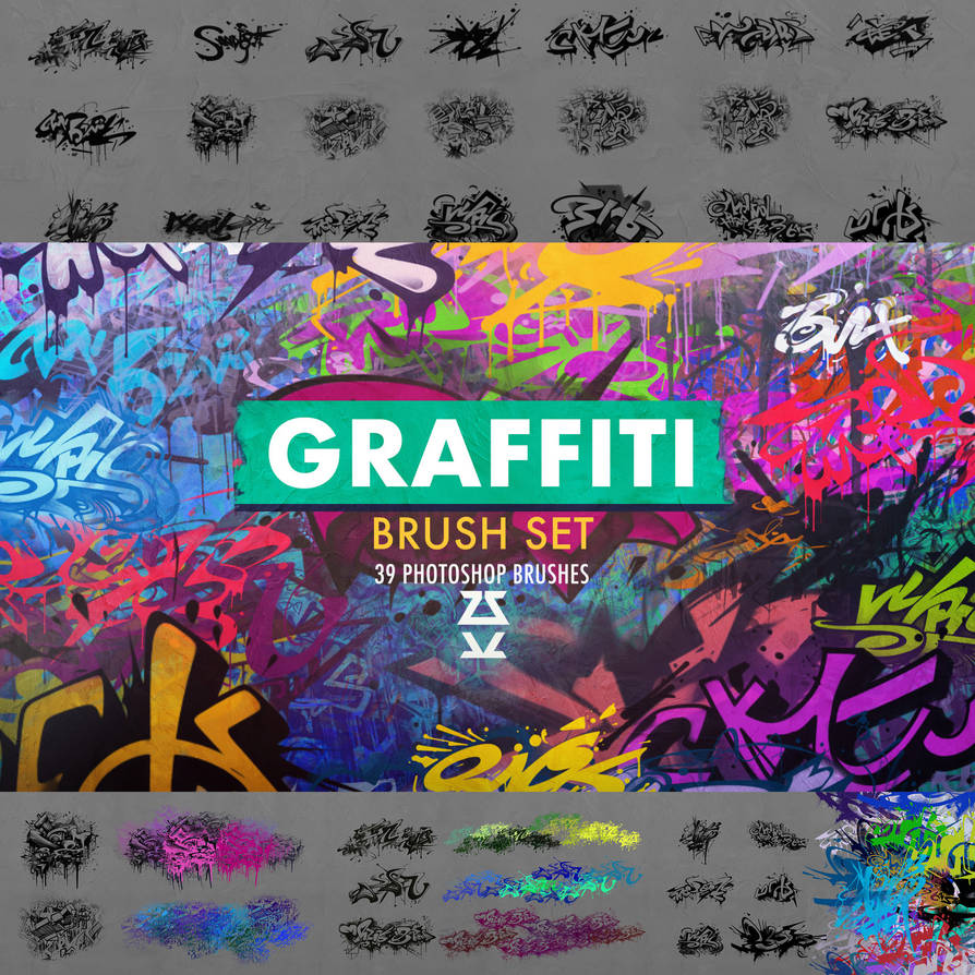 Graffiti Brush Set by ZsoltKosa on DeviantArt