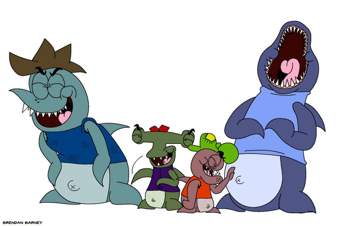 Sharktooth and his Gang - Laugh Riot by BrendanDoesArt on DeviantArt