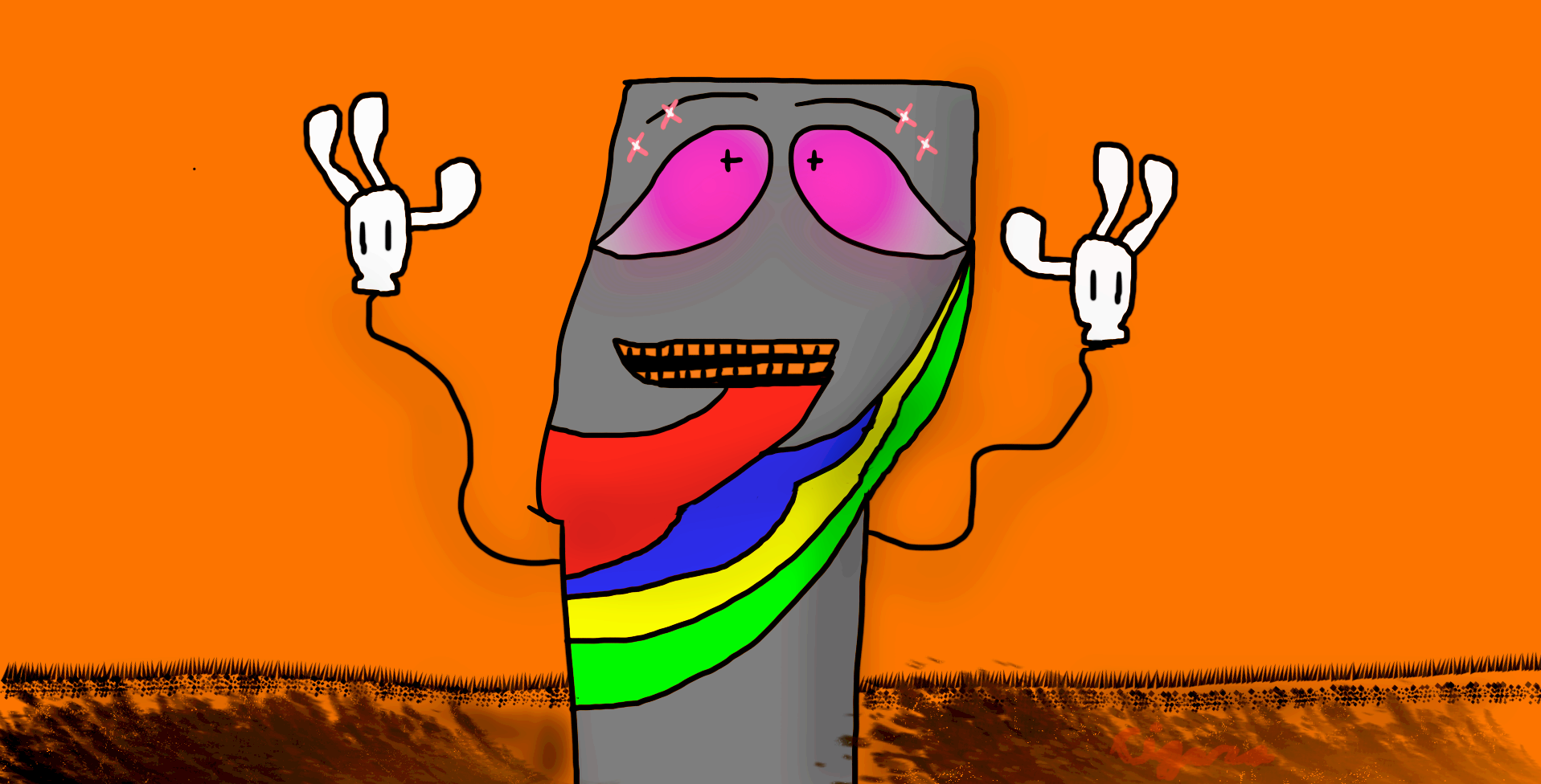 Mister Rainbow by CigarsArtForHire on DeviantArt