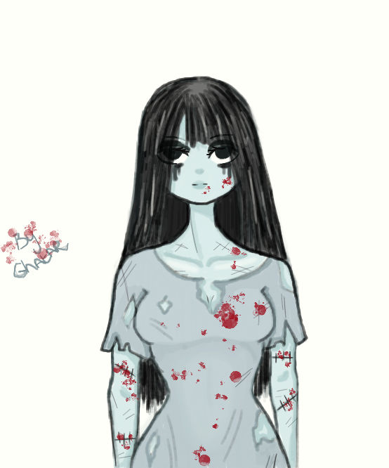 Zombie girl by Ghatar on DeviantArt