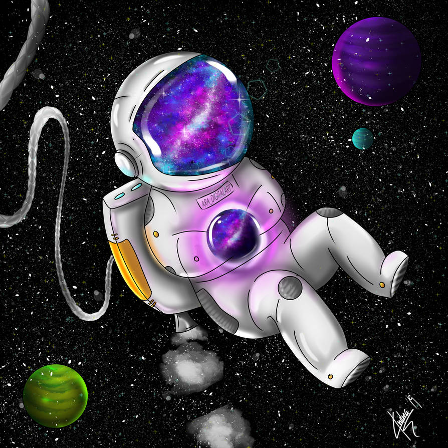 Space Walk by BlueFly03 on DeviantArt