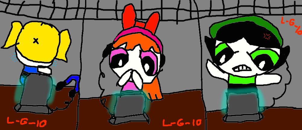 PPG plays Five Nights At Freddy's by Lovely-Girl-10 on DeviantArt