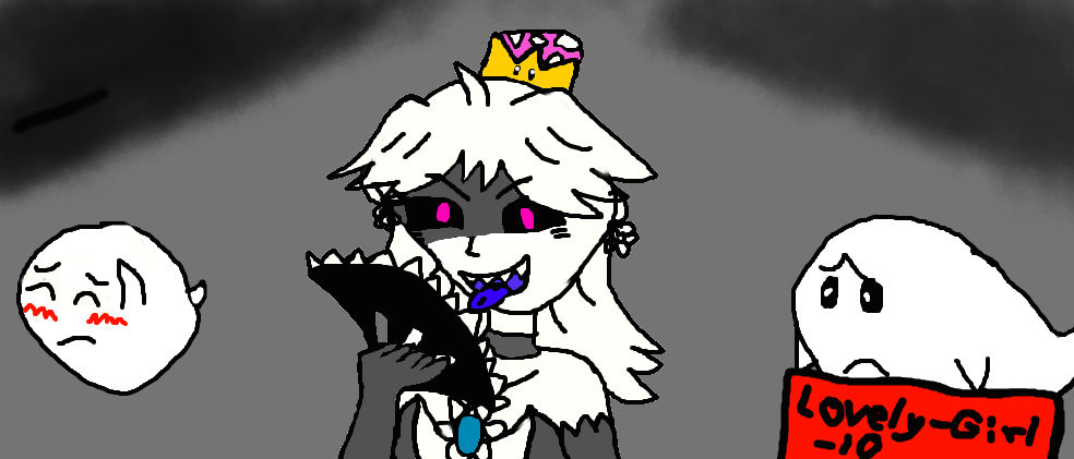 Mario Super Crown characters: Boosette by Lovely-Girl-10 on DeviantArt