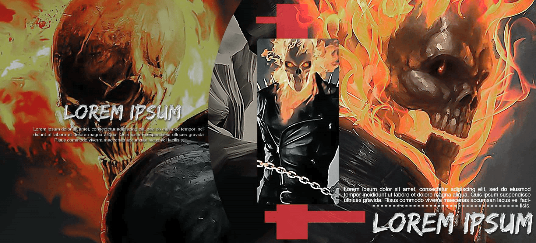 Template Ghost Rider 6 By Ammonis by ammonis on DeviantArt