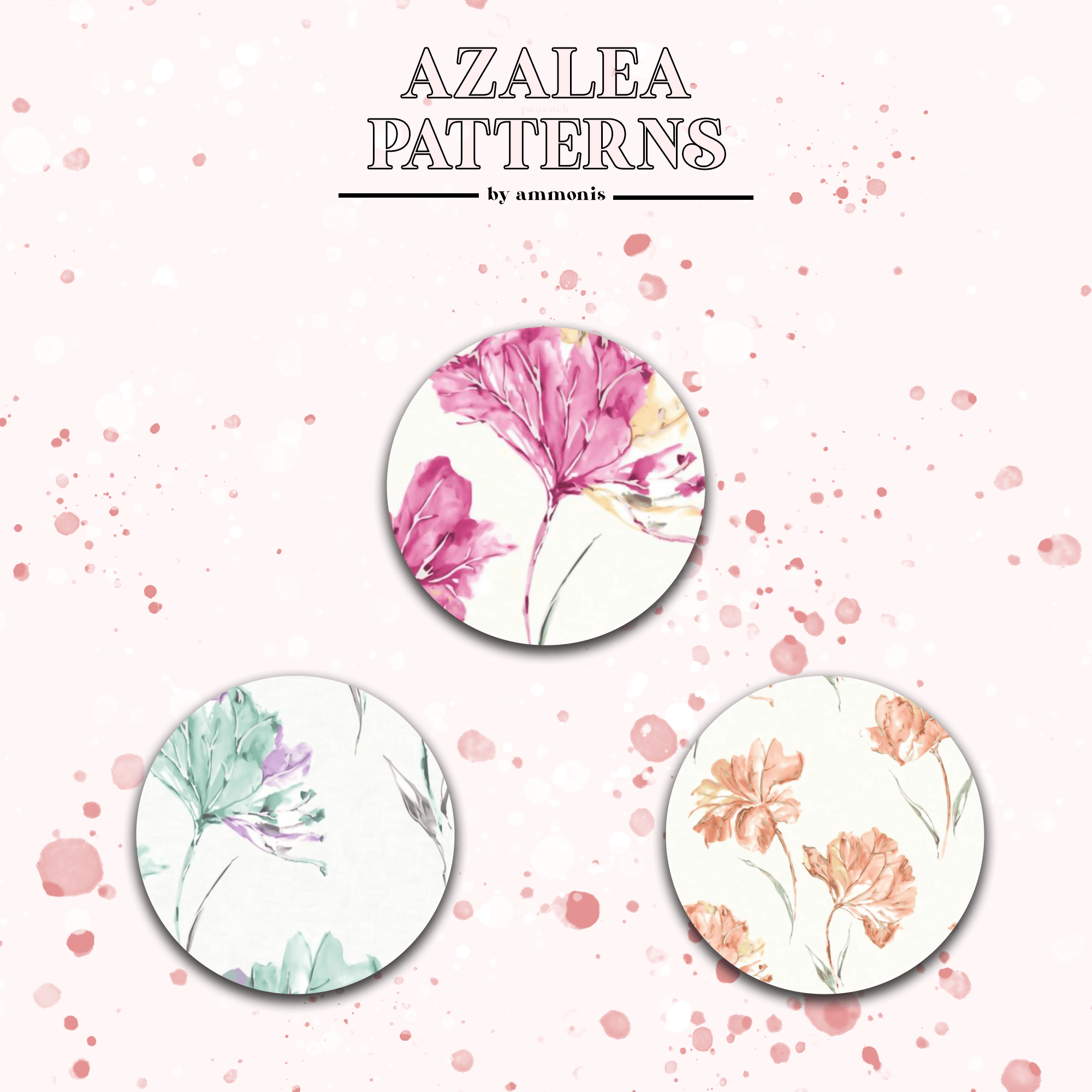 azalea patterns by @ammonis by ammonis on DeviantArt