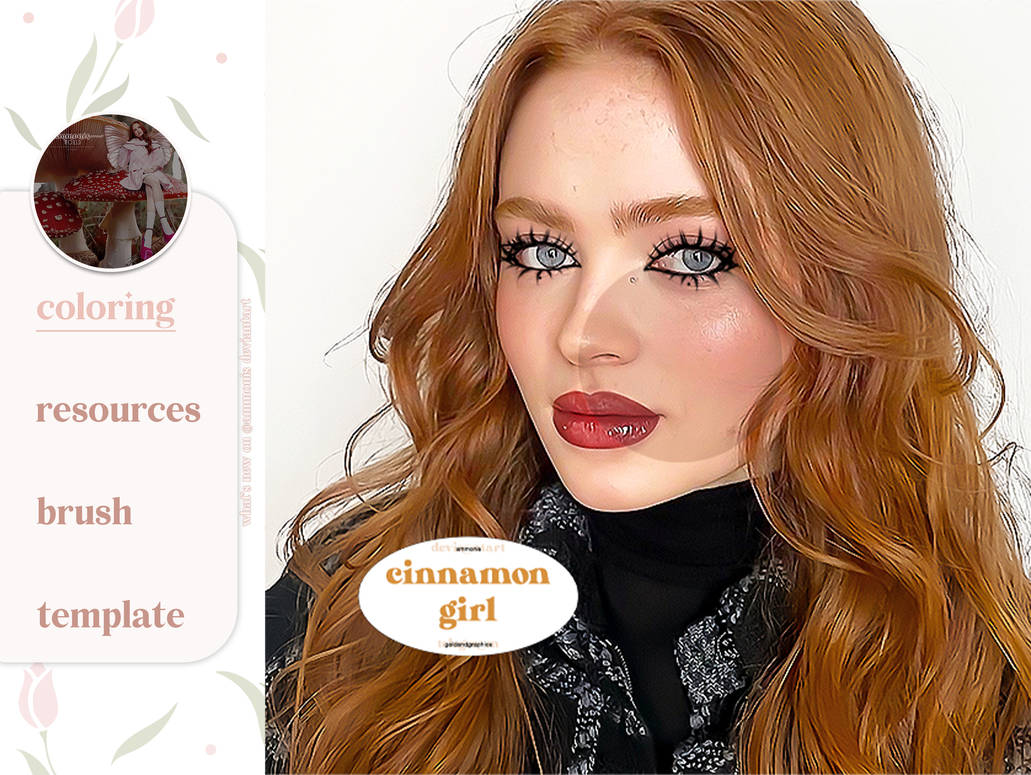 cinnamon girl : coloruing | ammonis by ammonis on DeviantArt