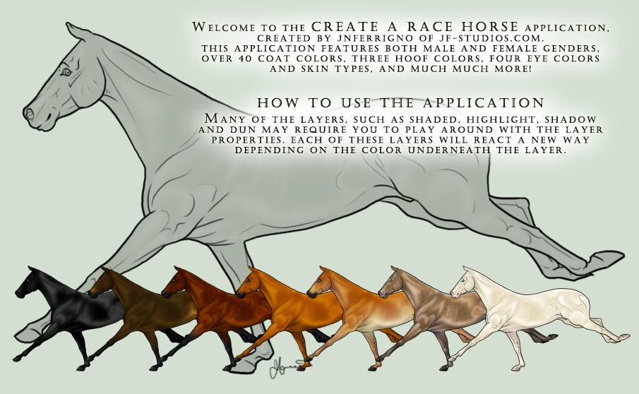 Make a Race Horse by JNFerrigno on DeviantArt