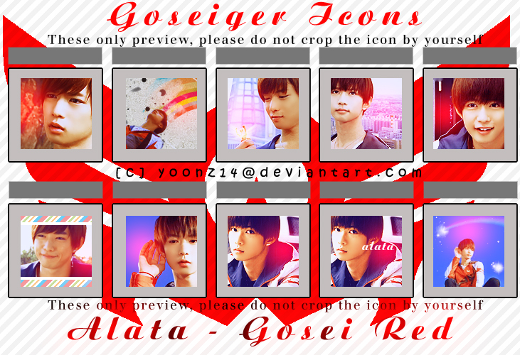 Tensou Sentai Goseiger - Gosei Red by Yoonz14 on DeviantArt