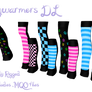 Sugar Spinkles Legwarmers - MMD Download by Shiremide1 on DeviantArt