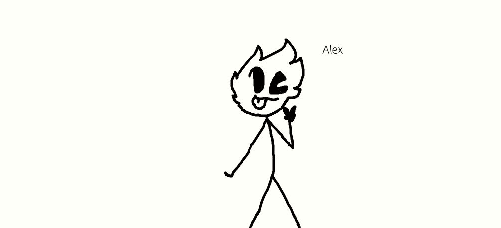 Alex The Stick Figure by Saycatmango on DeviantArt