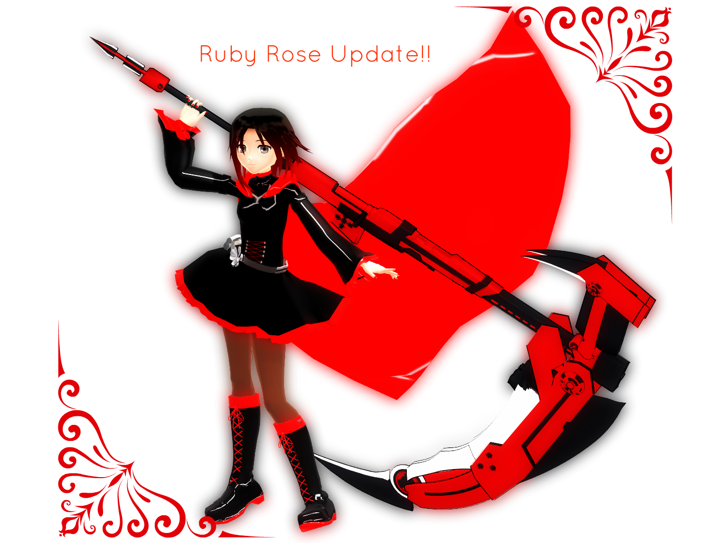 (MMDxRWBY) Ruby Rose - Update + DL(DOWN!) by naruchan101 on DeviantArt