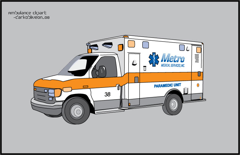 Ambulance Vector by DarkObliveon on DeviantArt