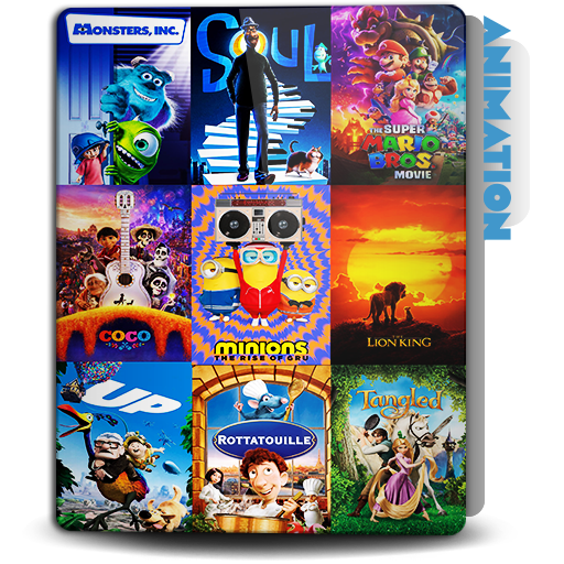 Animation Movies Folder Icon by mohamednader2022 on DeviantArt
