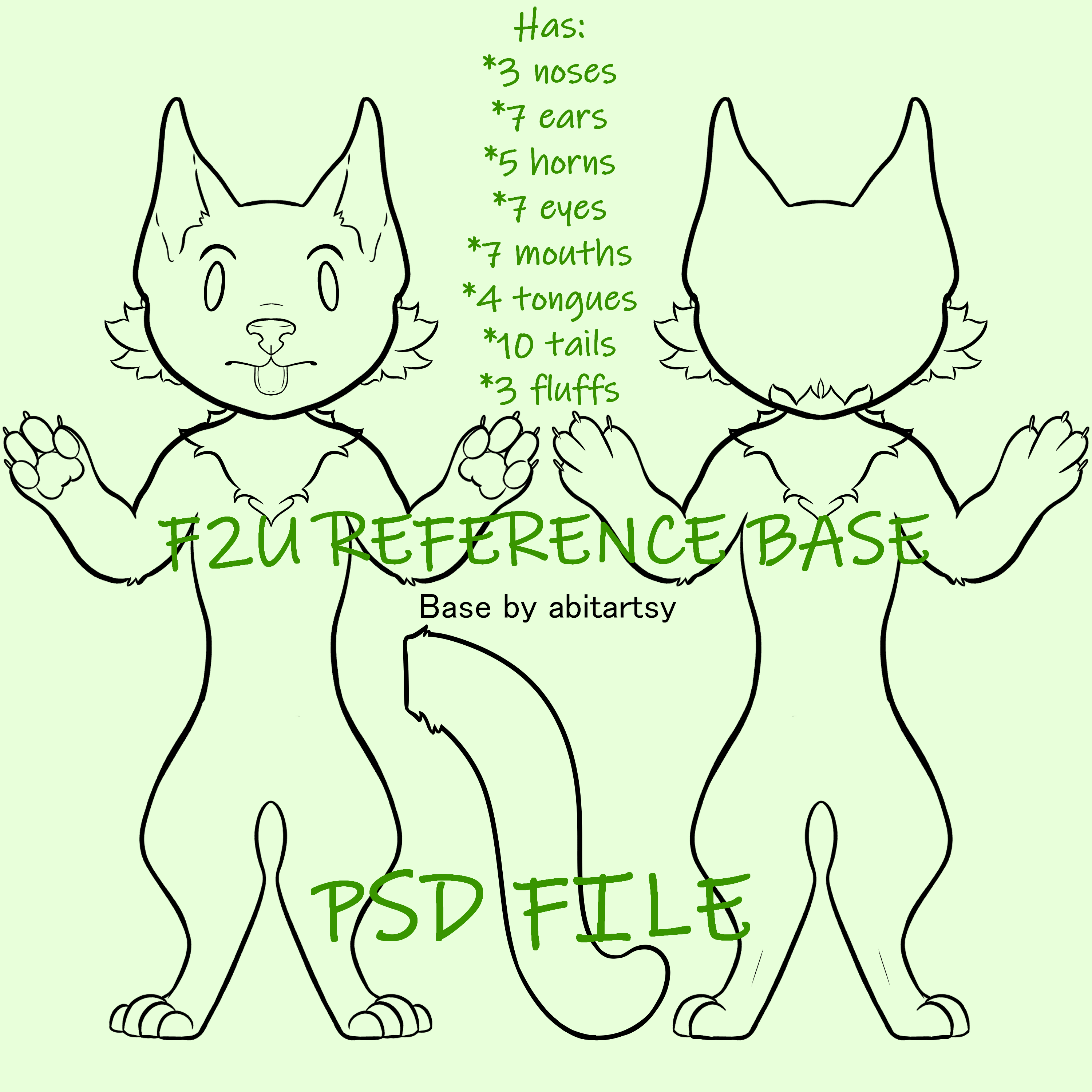 -old- Reference Base *F2U* by abitartsy on DeviantArt