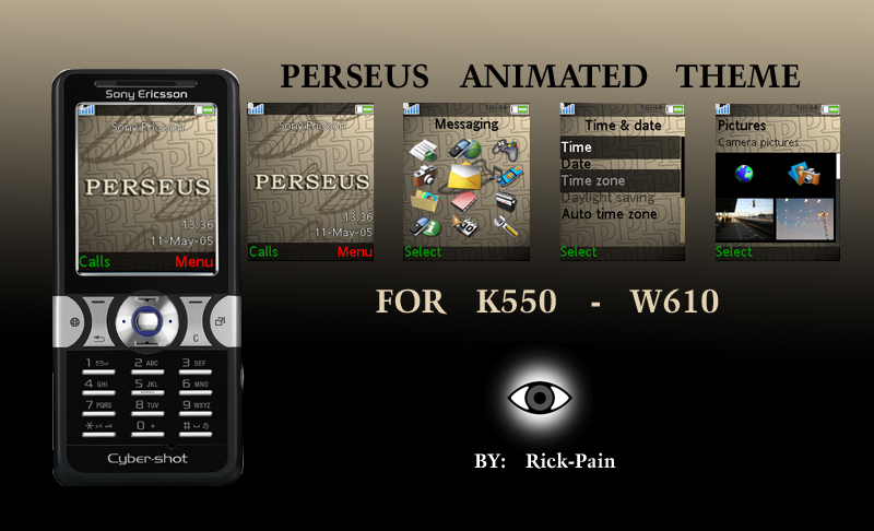 Perseus theme for k550 by neoncell on DeviantArt