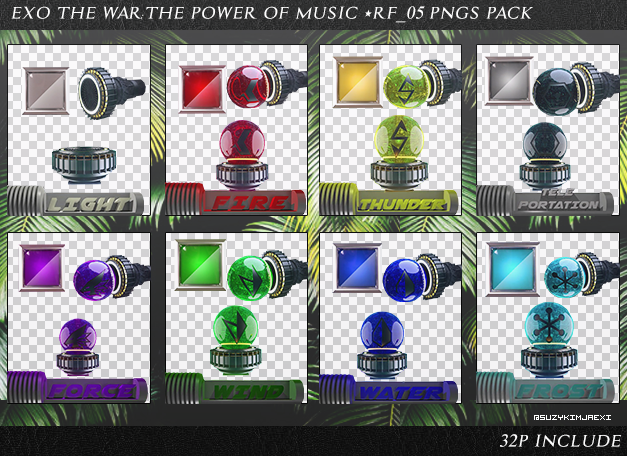 [SHARE PNGs] Orbs #POWER RF_05 PNGs Pack @EXO by SuzyKimJaeXi on DeviantArt