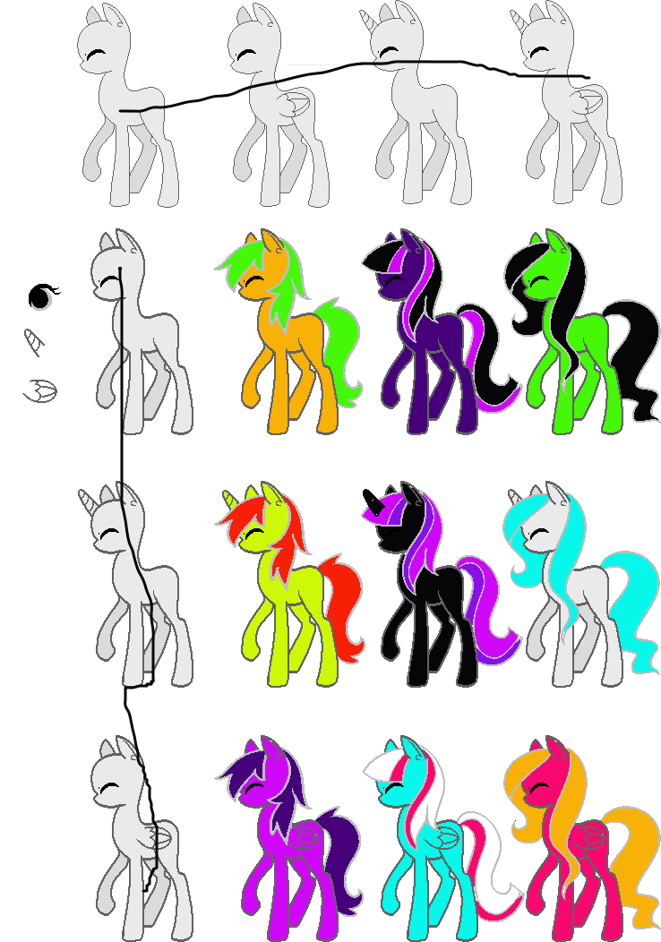 More pony ocs! by queen-of-fanart on DeviantArt