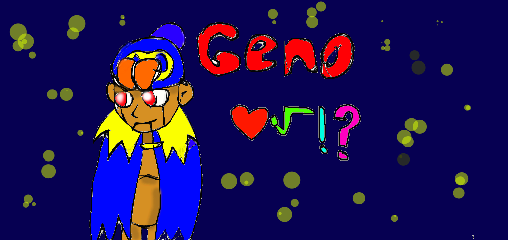 Geno digital drawing by PotatoGurl12 on DeviantArt