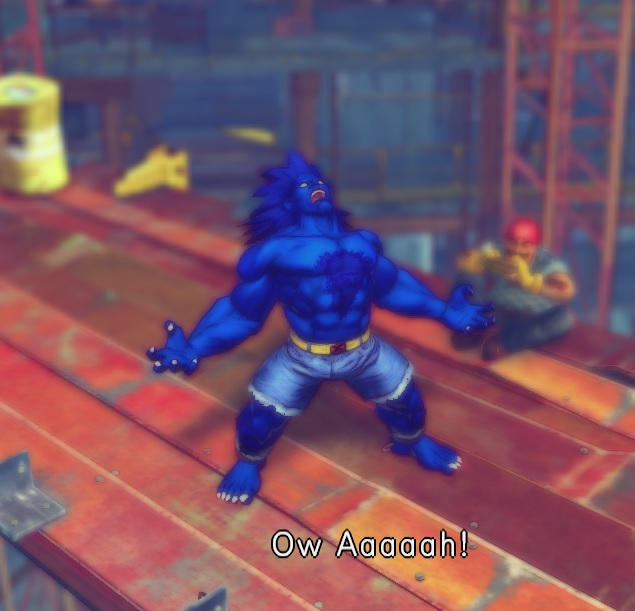 Blanka As Beast From X-Men by goinindry on DeviantArt