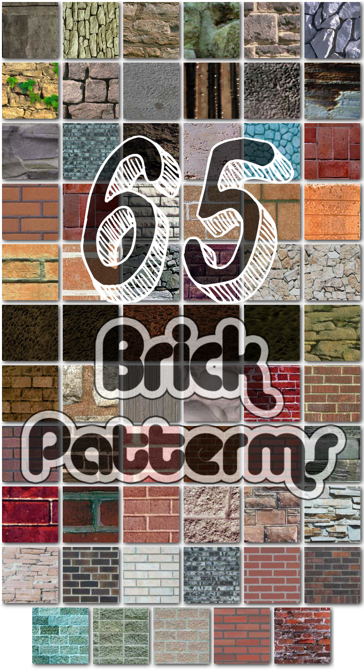65 Seamless Brick Patterns for Photoshop by xDustyx on DeviantArt