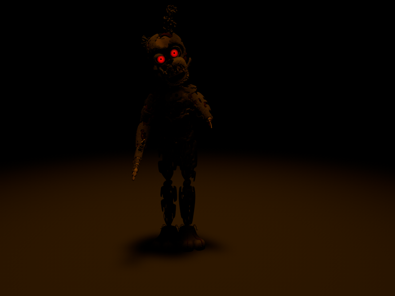 extra fnaf 6 scrap springtrap by Igor-Bonfim on DeviantArt