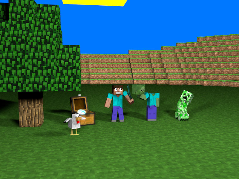 C4d Minecraft by Igor-Bonfim on DeviantArt