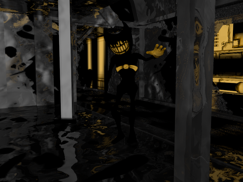 Chapter 4 Bendy ink C4d by Igor-Bonfim on DeviantArt