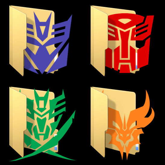 Transformers logo Icons by HalhatatlanHalando on DeviantArt