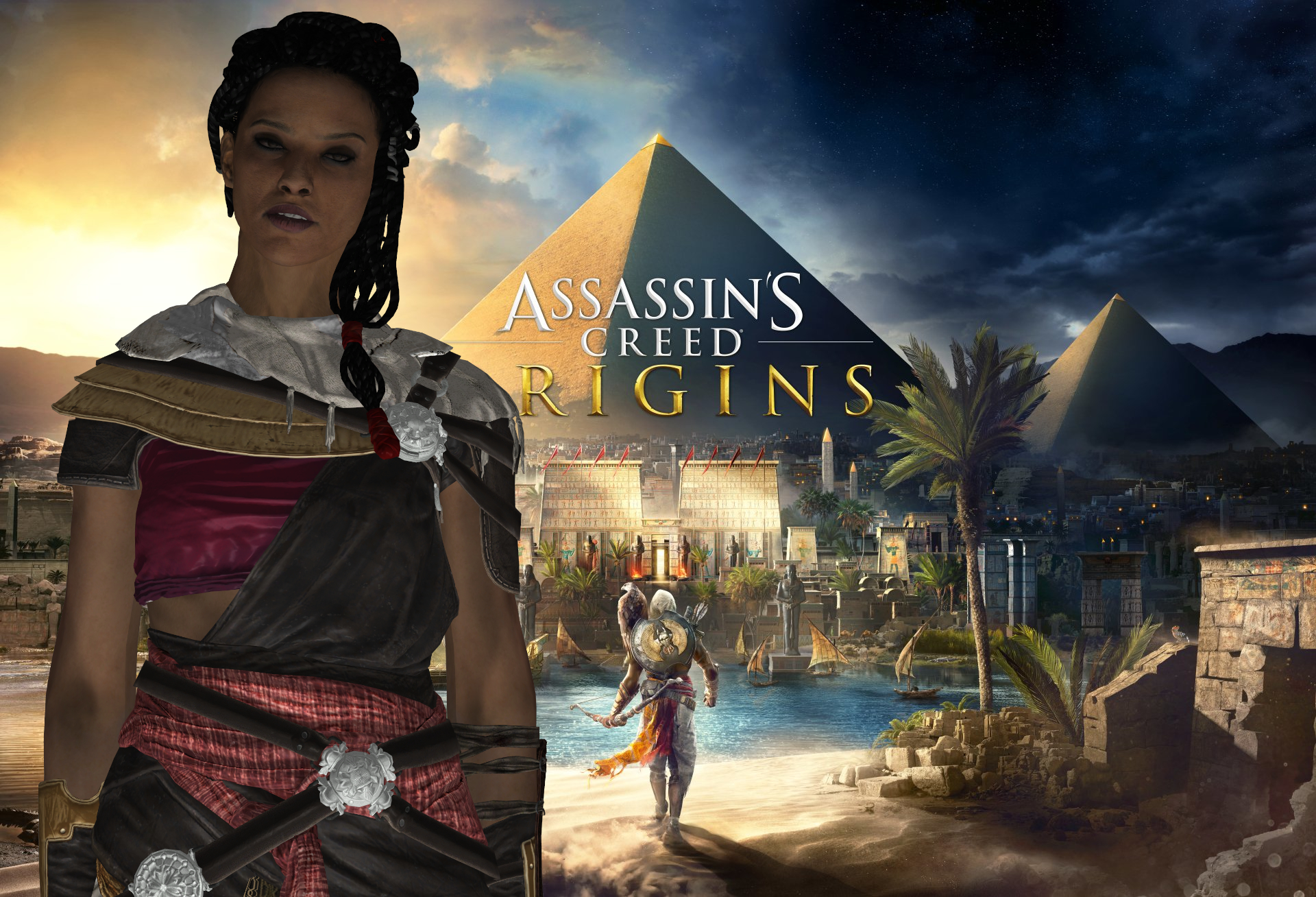 AssasinsCreedOrigins - Aya by gep5 on DeviantArt
