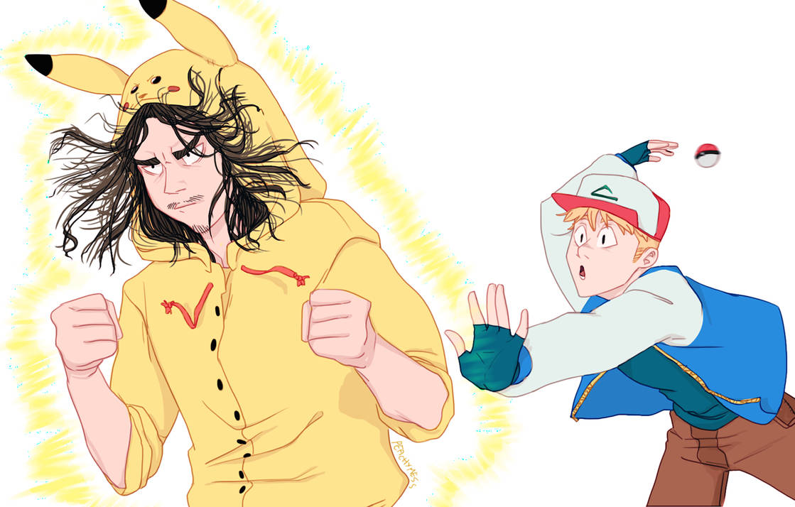 Angry pikachu-Eren by Peachymess on DeviantArt