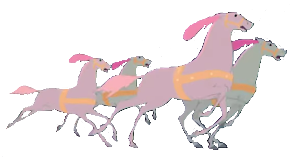 Cinderella Carriage Horses Vector 9 by natebrony2001 on DeviantArt