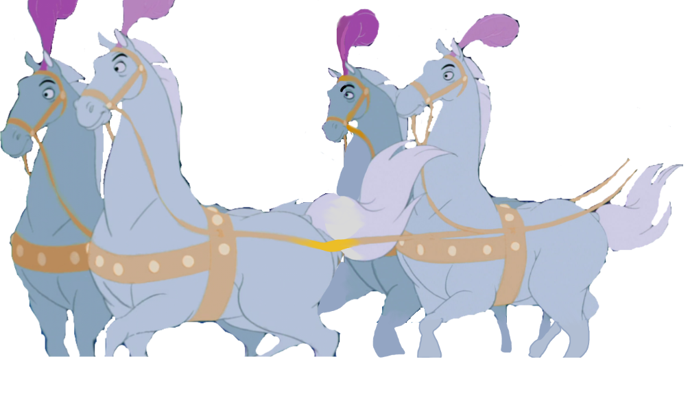 Cinderella Carriage Horses Vector 11 by natebrony2001 on DeviantArt