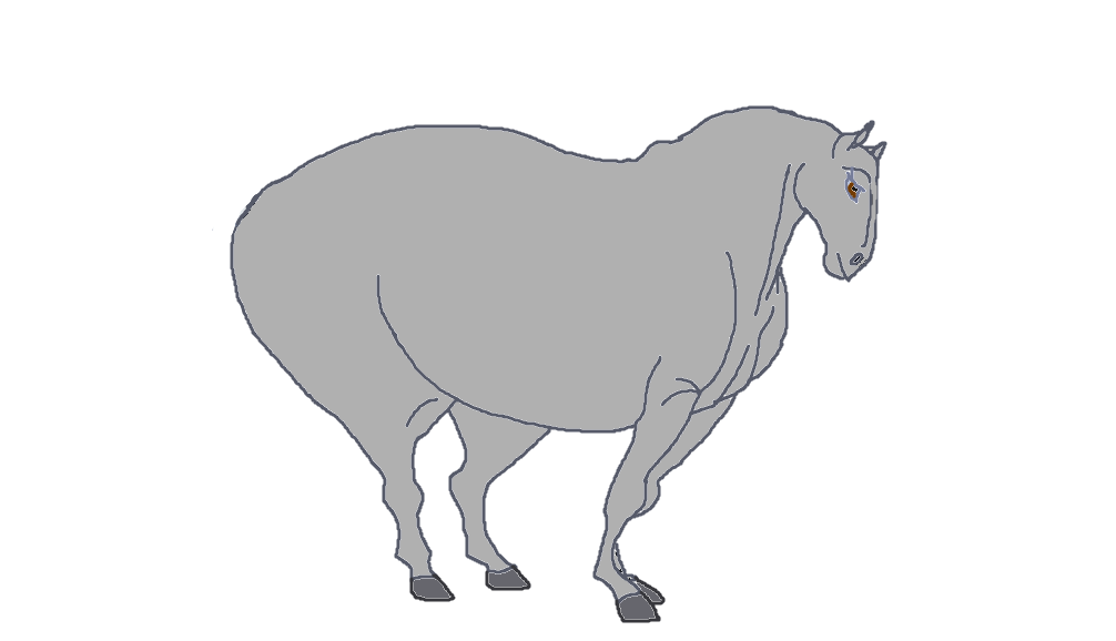 Fat Horse Base by natebrony2001 on DeviantArt