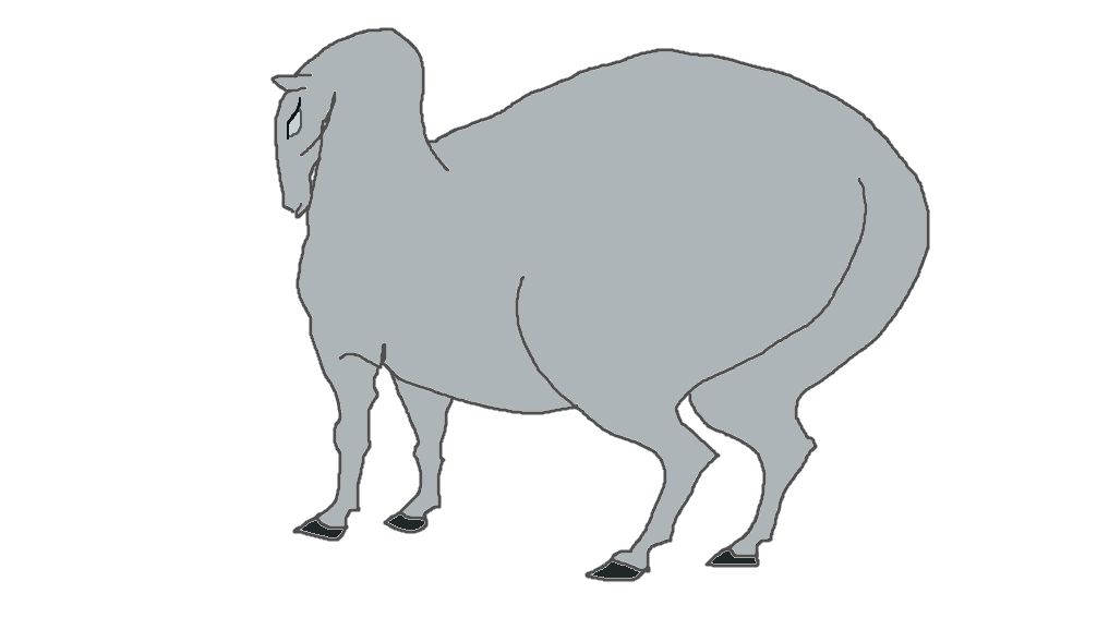 Fat Horse Base by natebrony2001 on DeviantArt