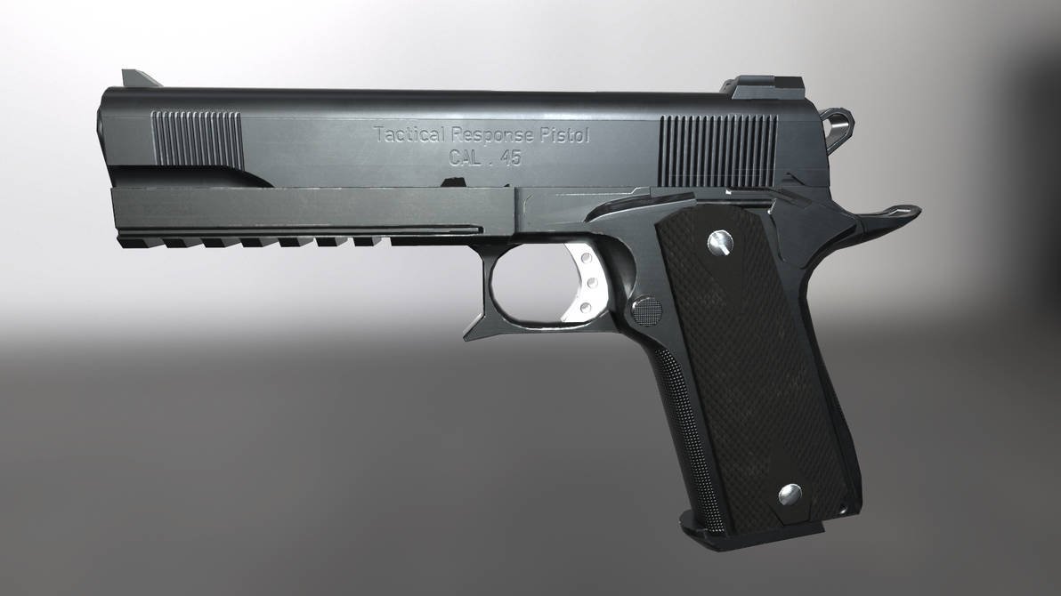 M1911A1 Tactical Model by negativecg on DeviantArt