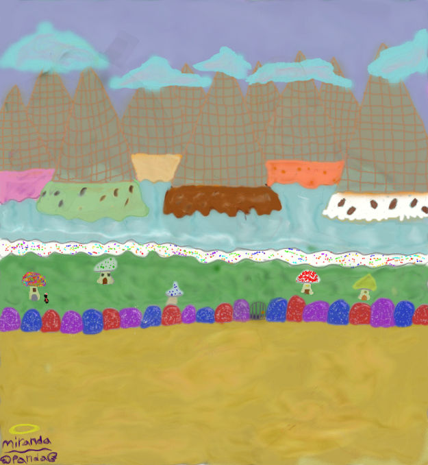 Magic Happy Candy Land Scene by Pandasrcute2 on DeviantArt
