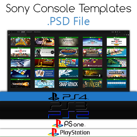 Sony Console Template by PrincePandaMan on DeviantArt