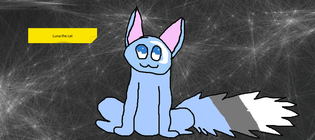 Luna the cat by nyancat381 on DeviantArt