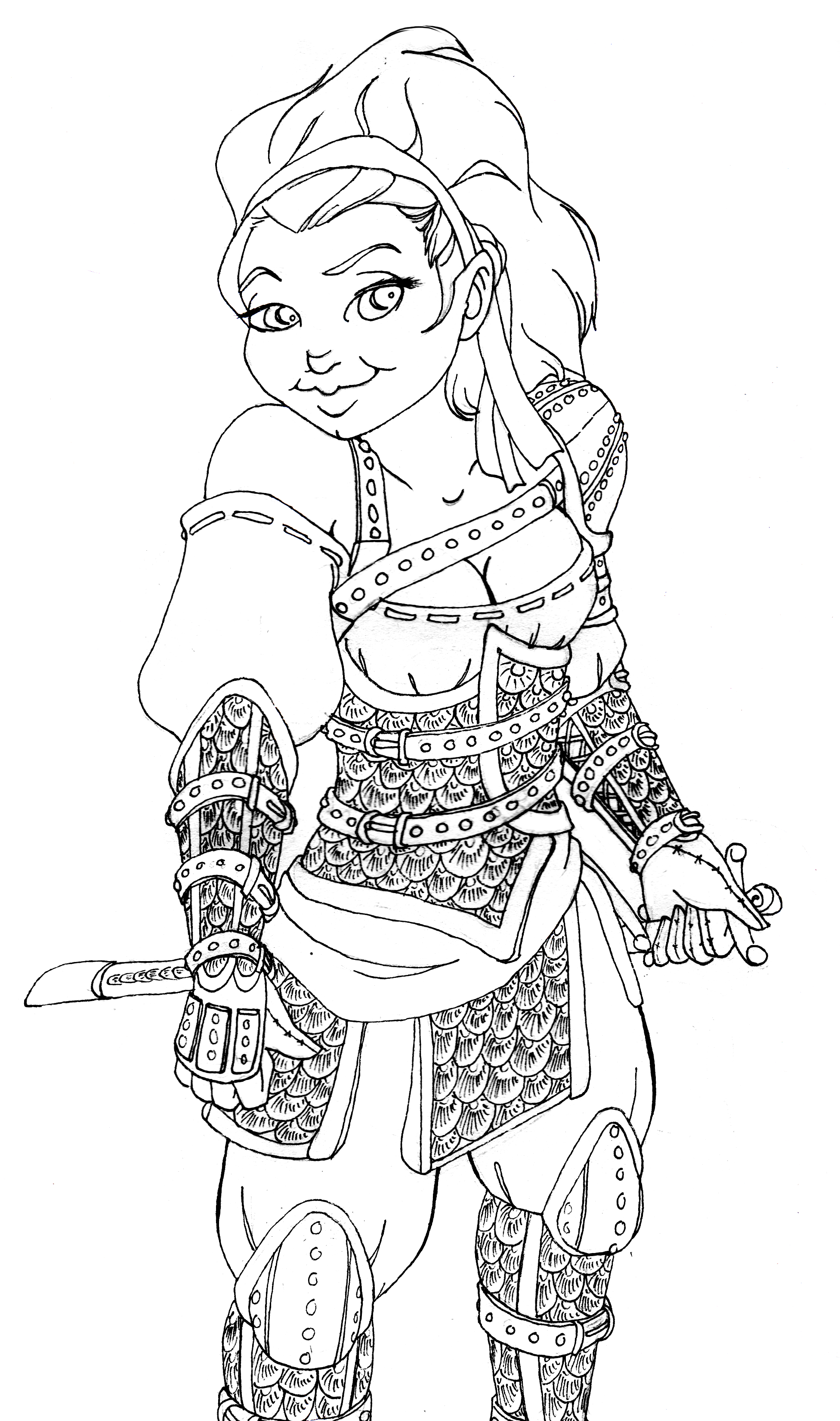 Halfling by ellestril on DeviantArt