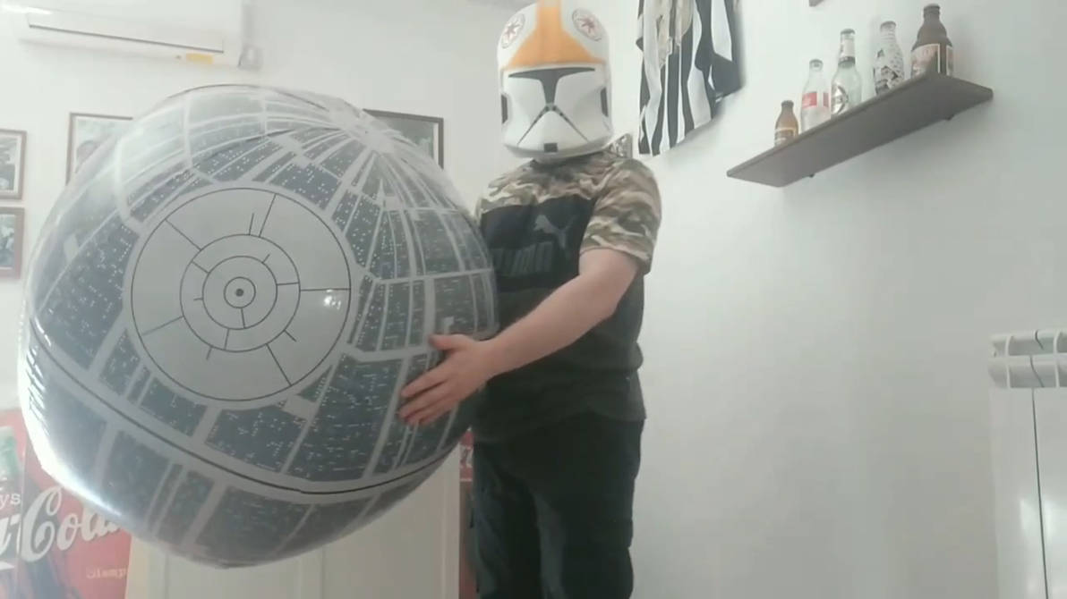 Video - Inflatable Death Star 1 (Beach Ball 42') by delta-28 on DeviantArt