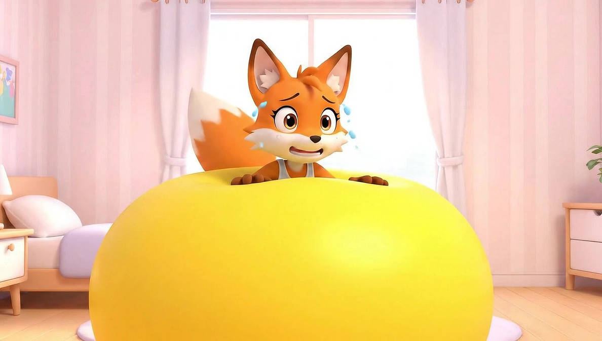 Fox with Beach Ball IA video (21) by delta-28 on DeviantArt