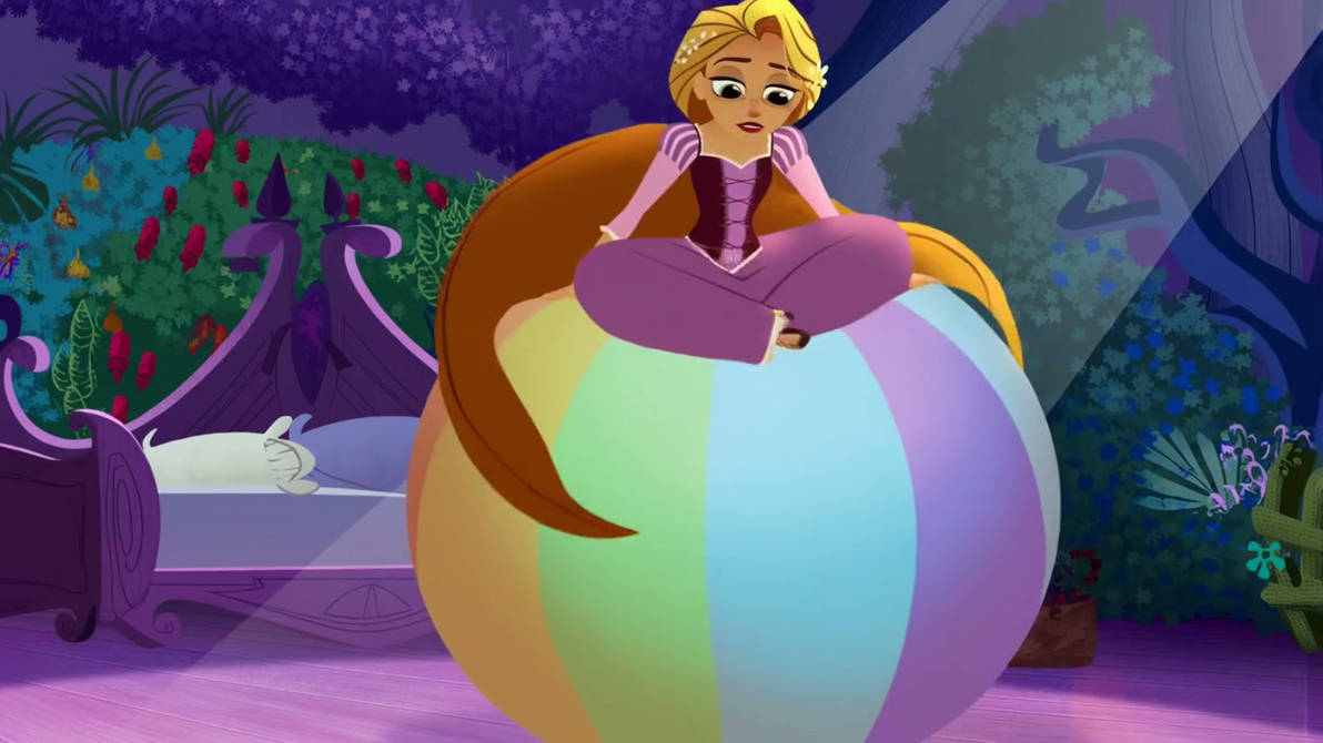 Rapunzel with Beach ball IA video (14) by delta-28 on DeviantArt
