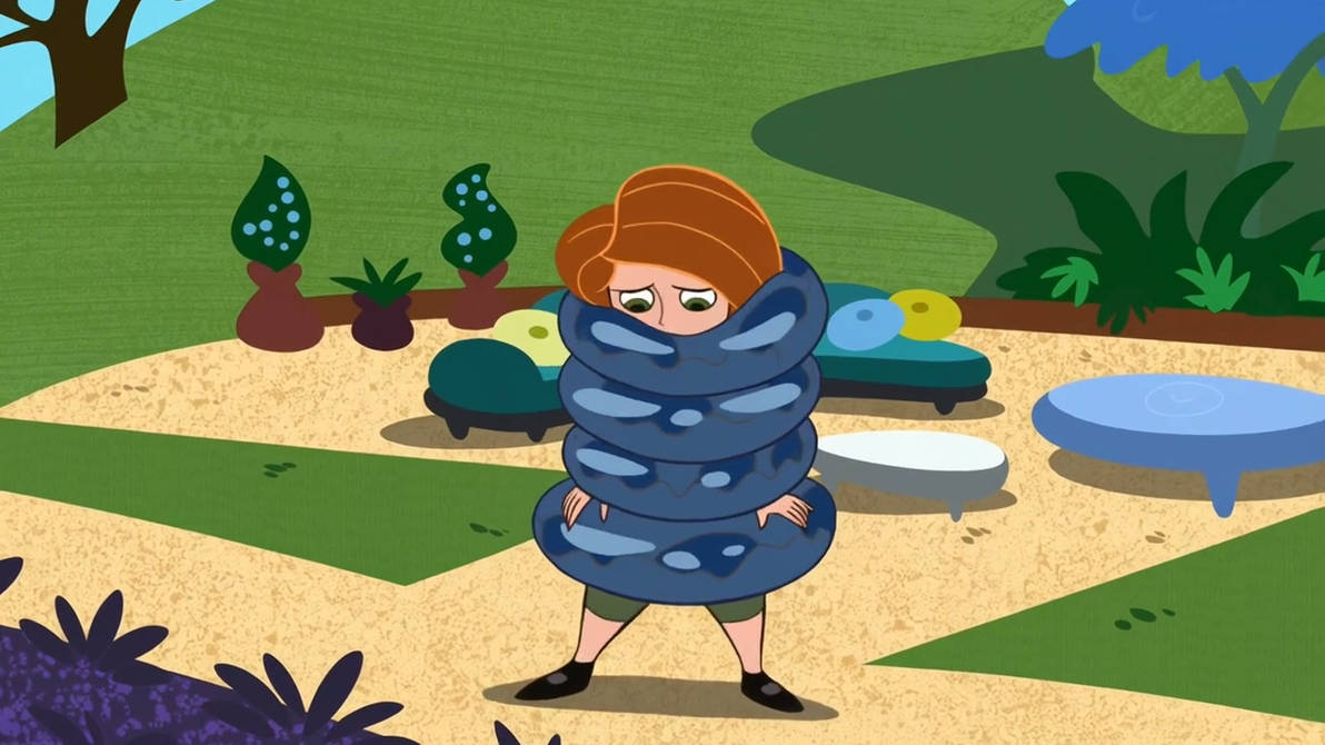 Kim Possible vs Inflatable snake IA video (227) by delta-28 on DeviantArt